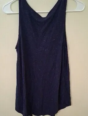 Old Navy | Tops | Old Navy Navy Speckled Tank | Poshmark